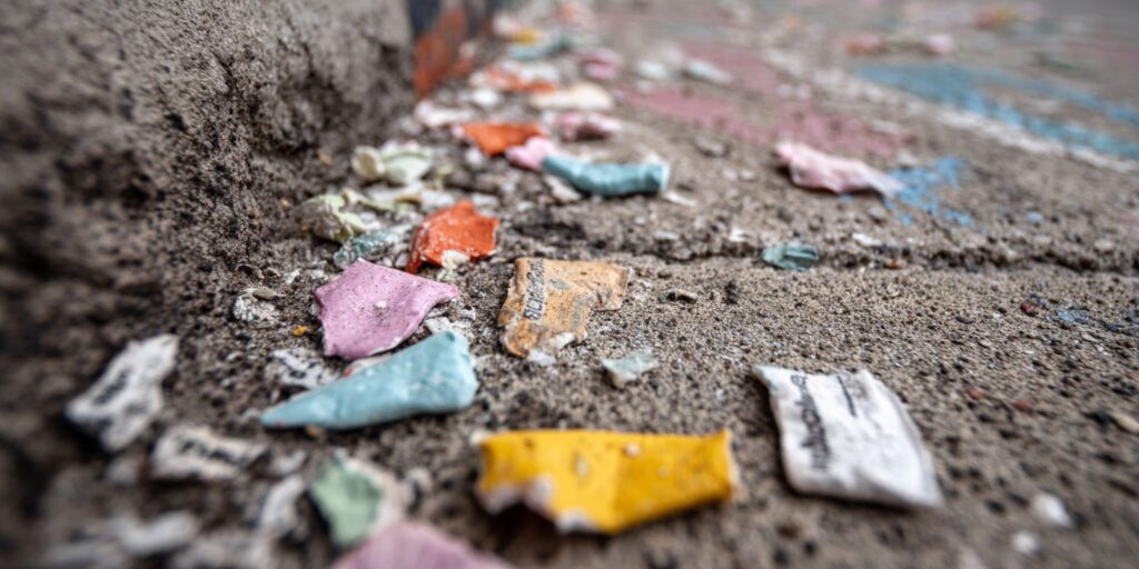 Gum Removal from Sidewalks | Off The Wall